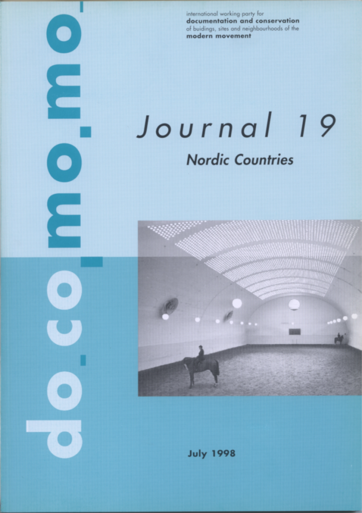DOCOMOMO JOURNAL 19 - Docomomo Portugal